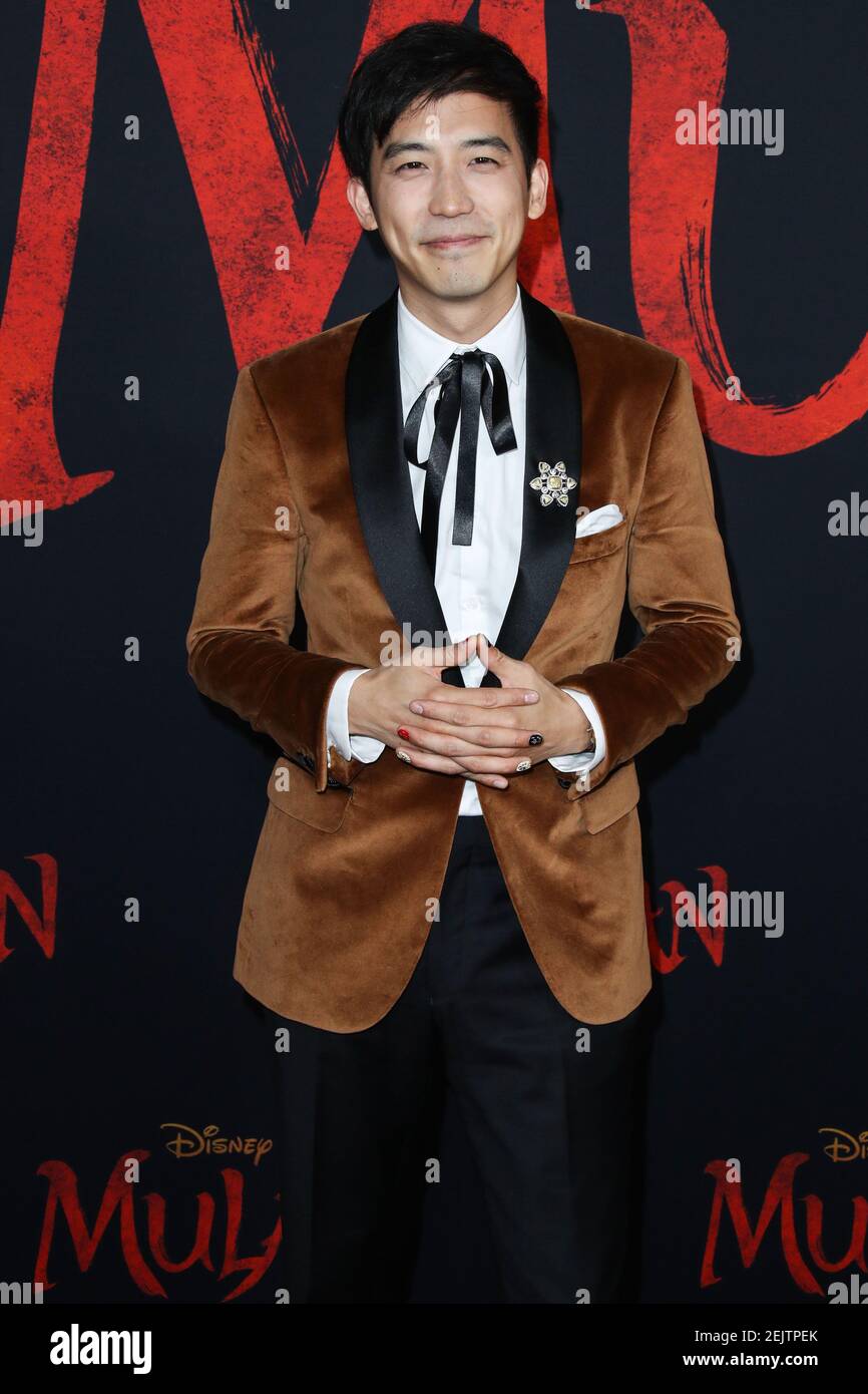 HOLLYWOOD, LOS ANGELES, CALIFORNIA, USA - MARCH 09: Jimmy Wong arrives ...