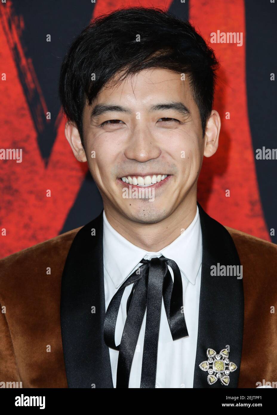 HOLLYWOOD, LOS ANGELES, CALIFORNIA, USA - MARCH 09: Jimmy Wong arrives ...