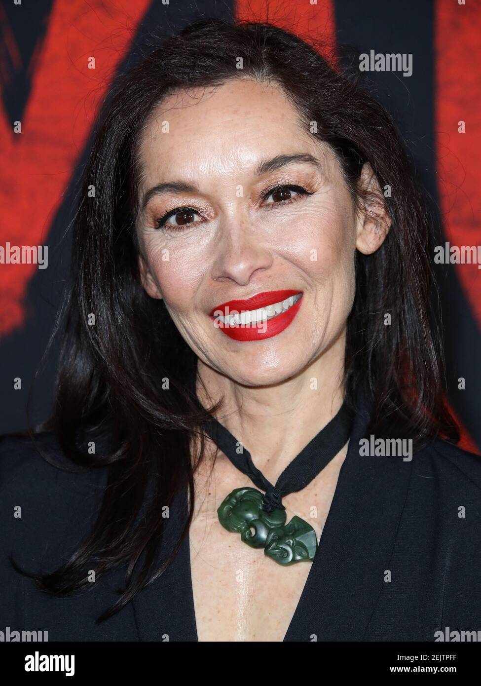 HOLLYWOOD, LOS ANGELES, CALIFORNIA, USA - MARCH 09: Liz Tan arrives at ...