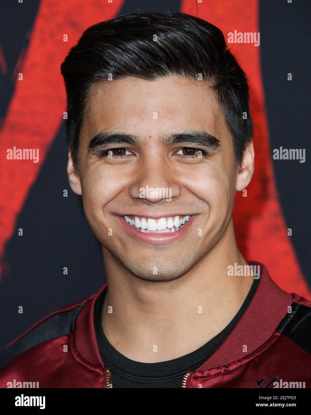 HOLLYWOOD, LOS ANGELES, CALIFORNIA, USA - MARCH 09: Jordan Buhat ...