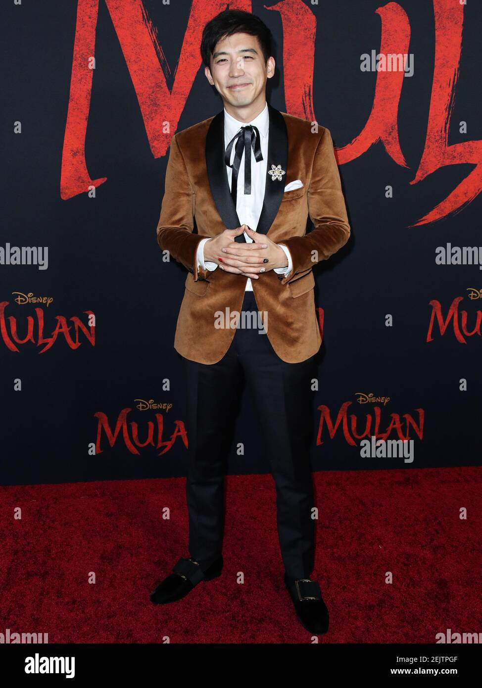 HOLLYWOOD, LOS ANGELES, CALIFORNIA, USA - MARCH 09: Jimmy Wong arrives ...