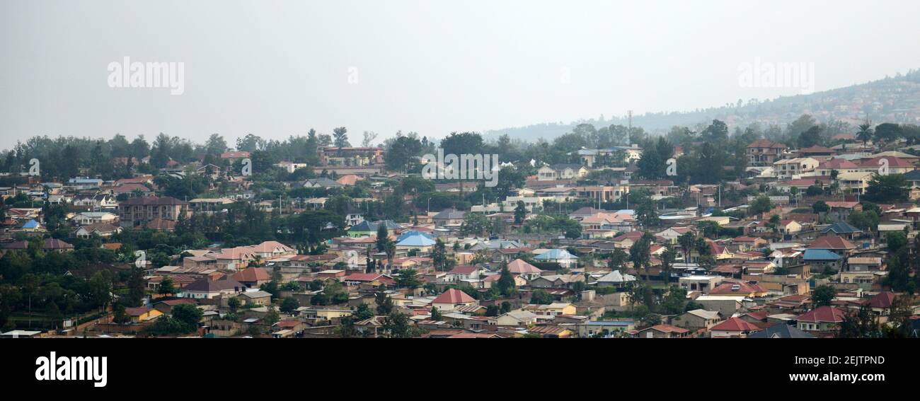 Skyline of Kigali, Rwanda Stock Photo - Alamy