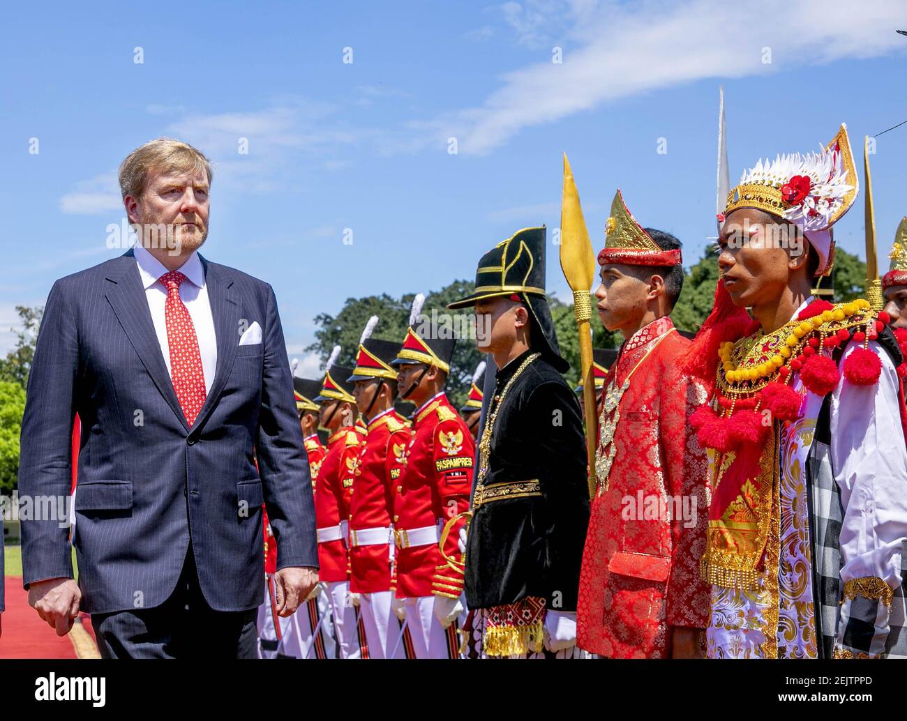 10-03-2020 Indonesia Queen Maxima and King Willem-Alexander on the 1st ...