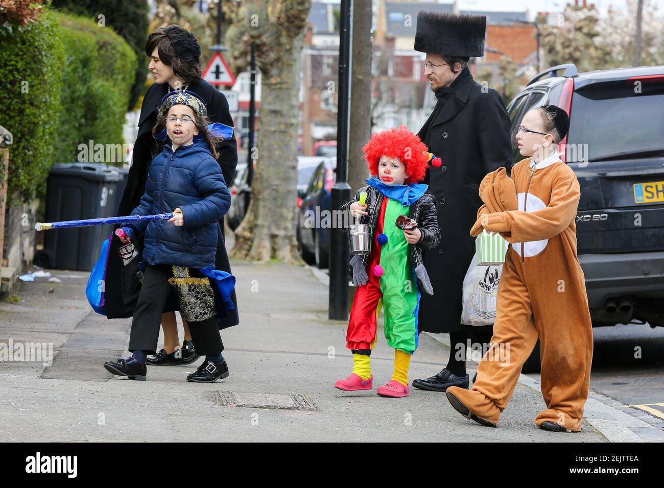 Kids dressed in fancy costumes during the event. Members of the ...