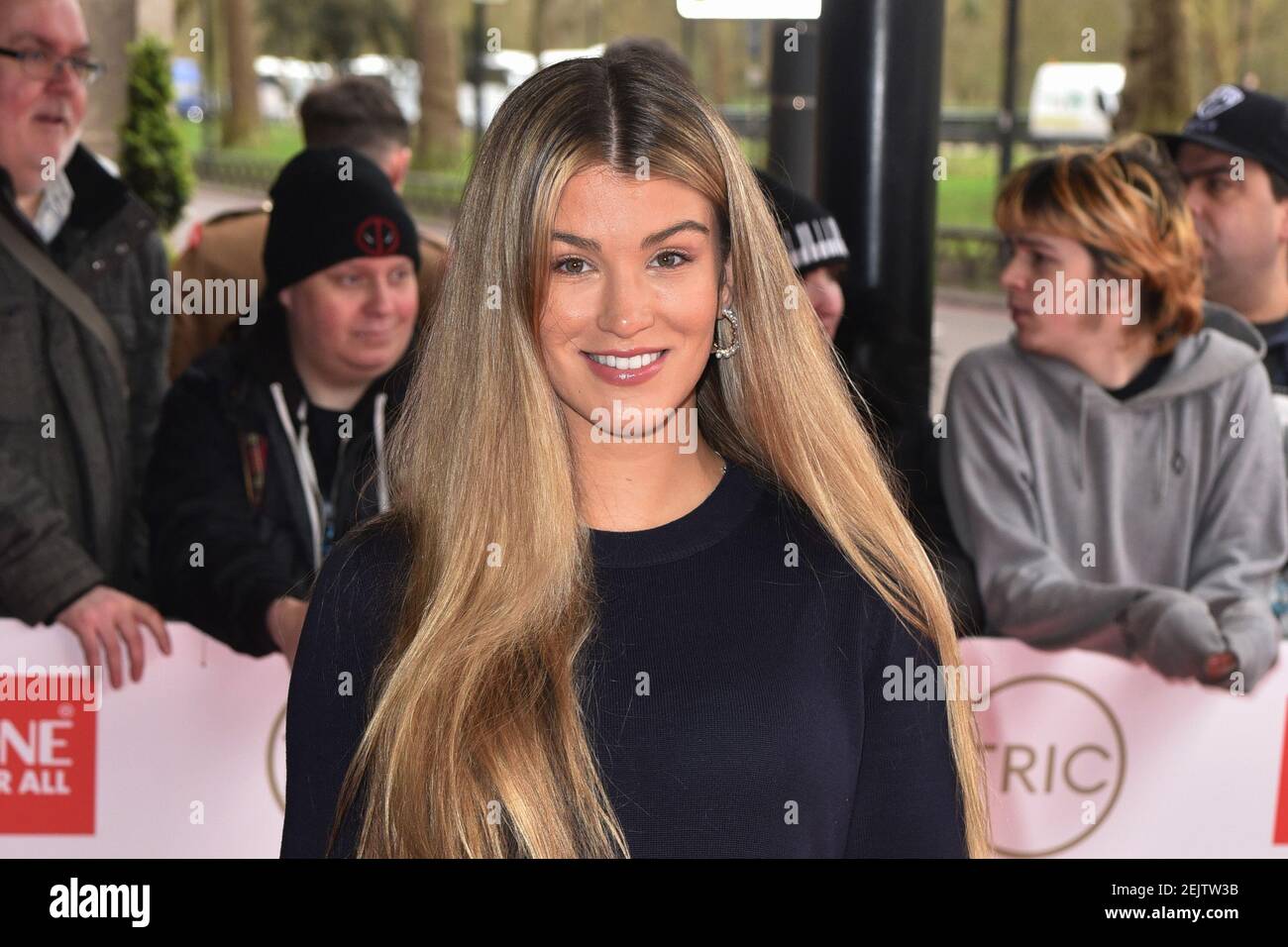 Amy Willerton attends the TRIC Awards 2020 at The Grosvenor House in ...
