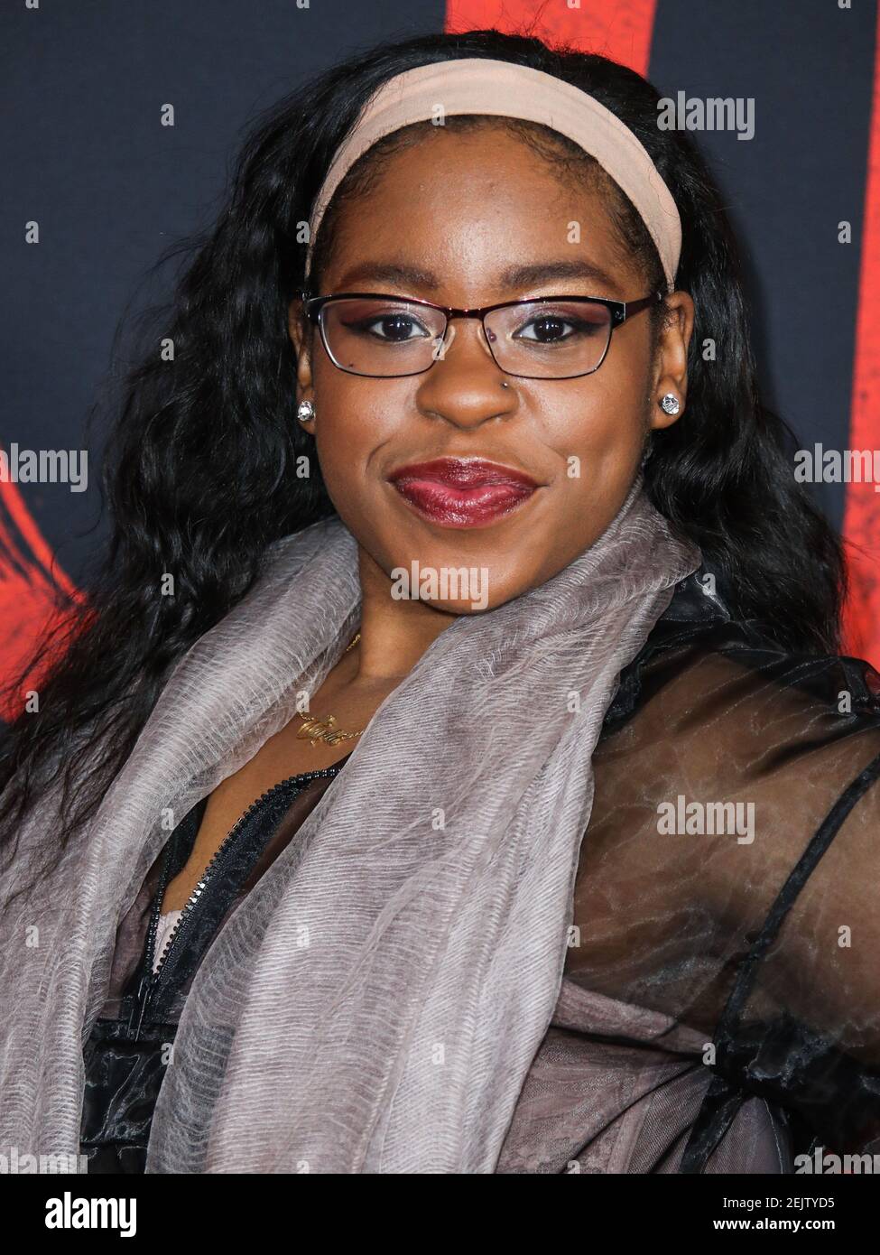 HOLLYWOOD, LOS ANGELES, CALIFORNIA, USA - MARCH 09: Carla Jeffery ...