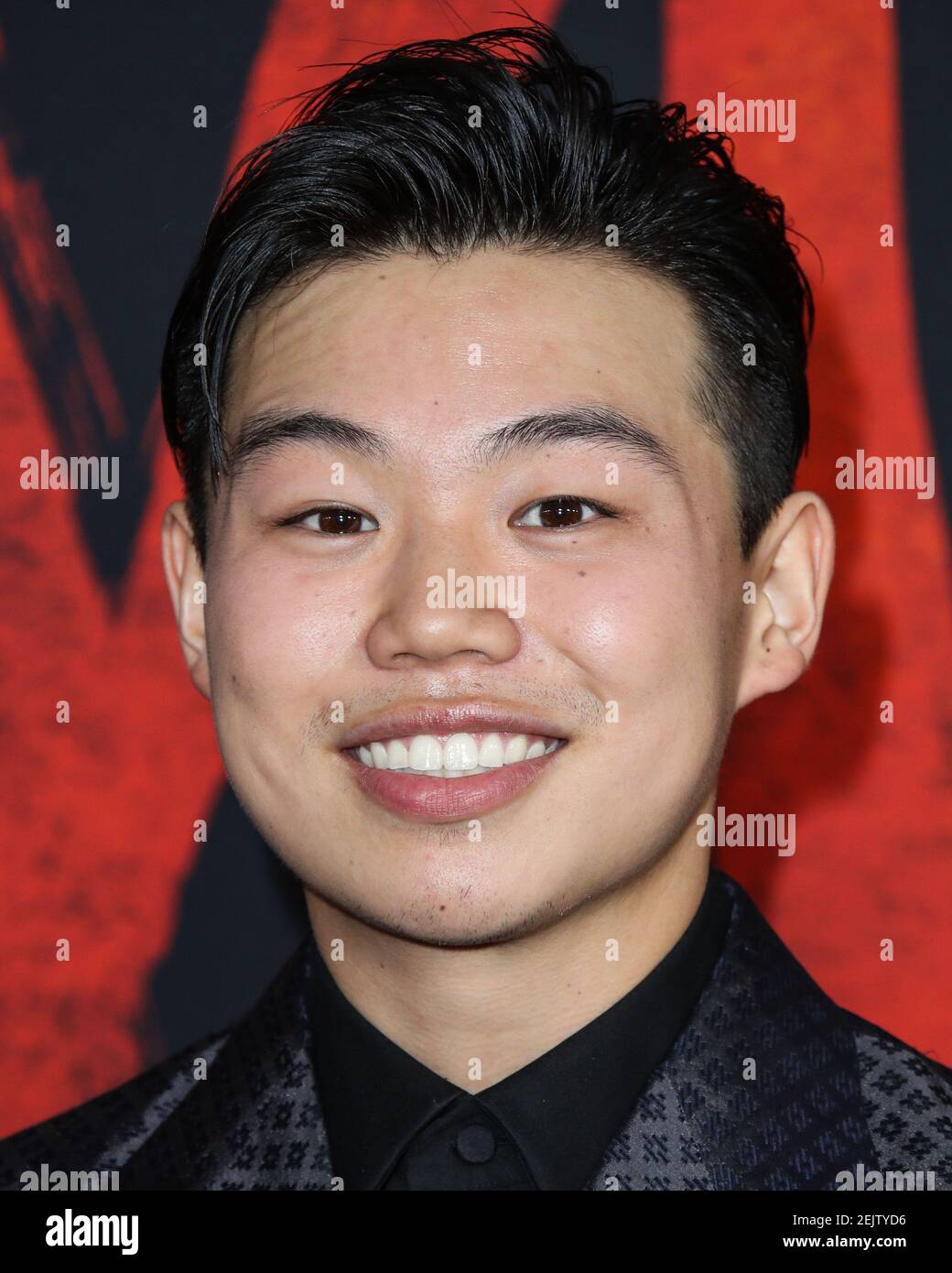 HOLLYWOOD, LOS ANGELES, CALIFORNIA, USA - MARCH 09: Jun Yu arrives at ...