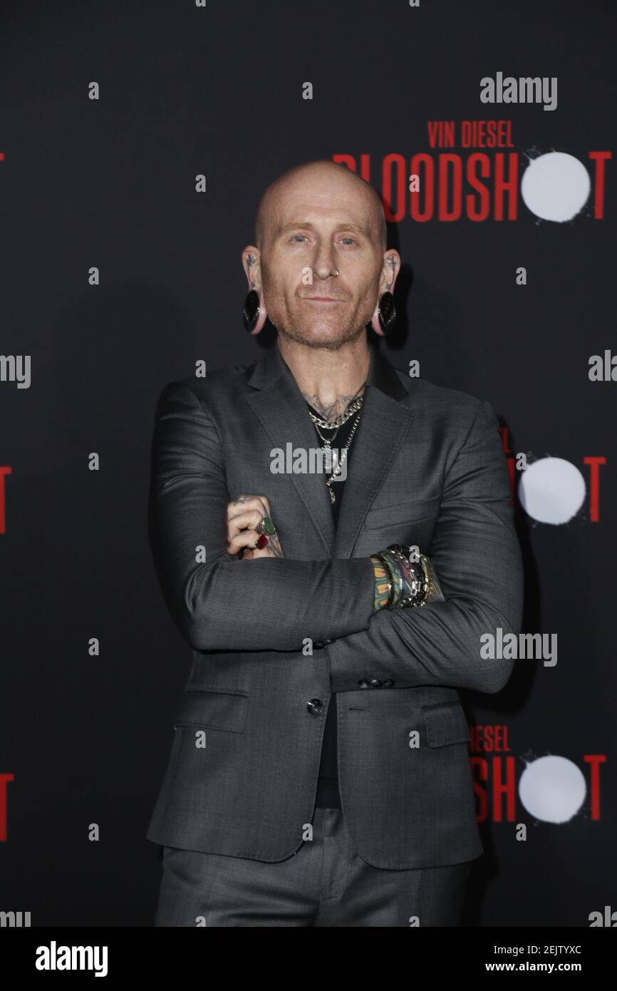 Brian Keith Thompson walking the red carpet at Premiere Of Sony ...