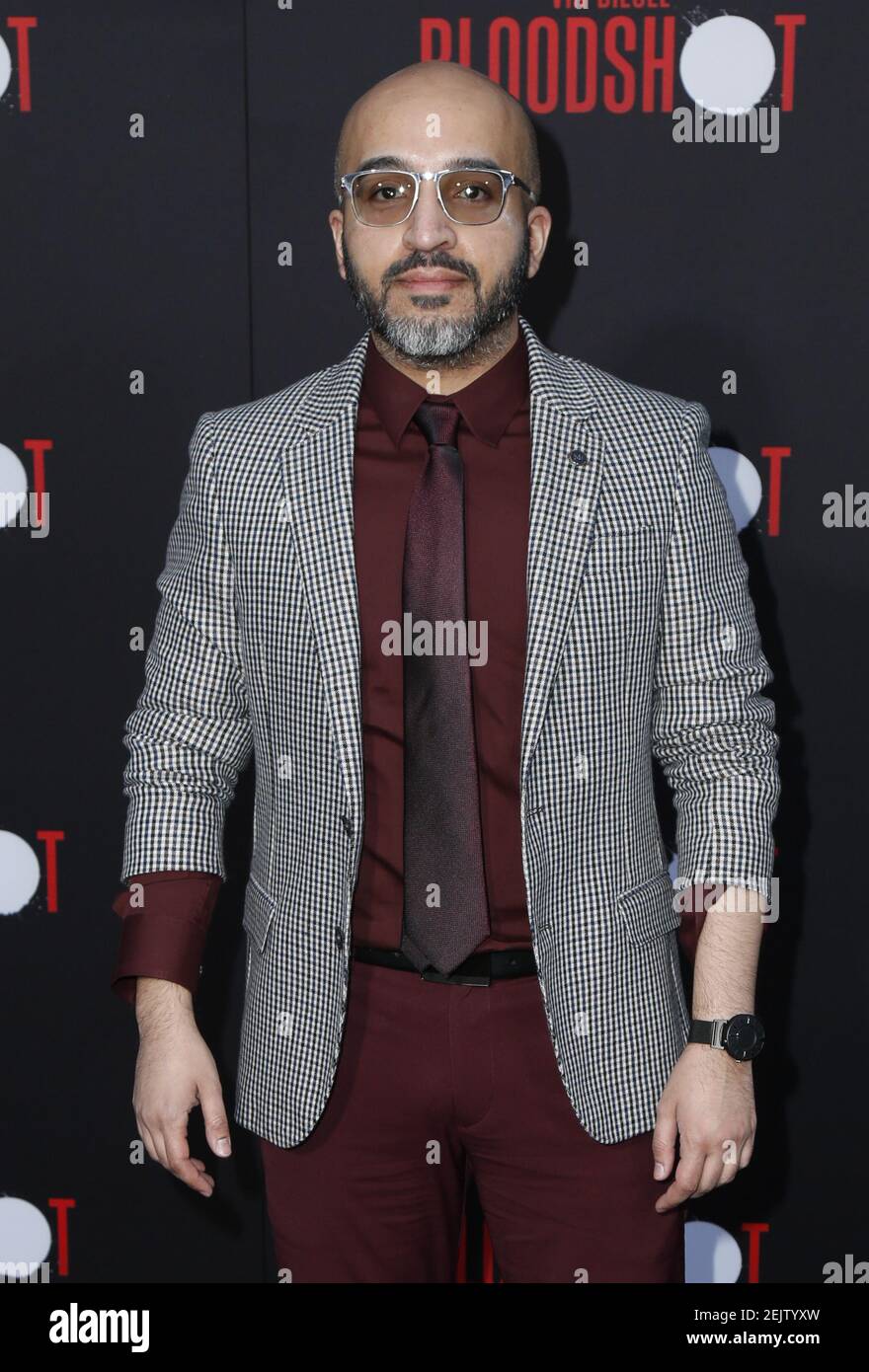 Dinesh Shamdasani walking the red carpet at Premiere Of Sony Pictures ...