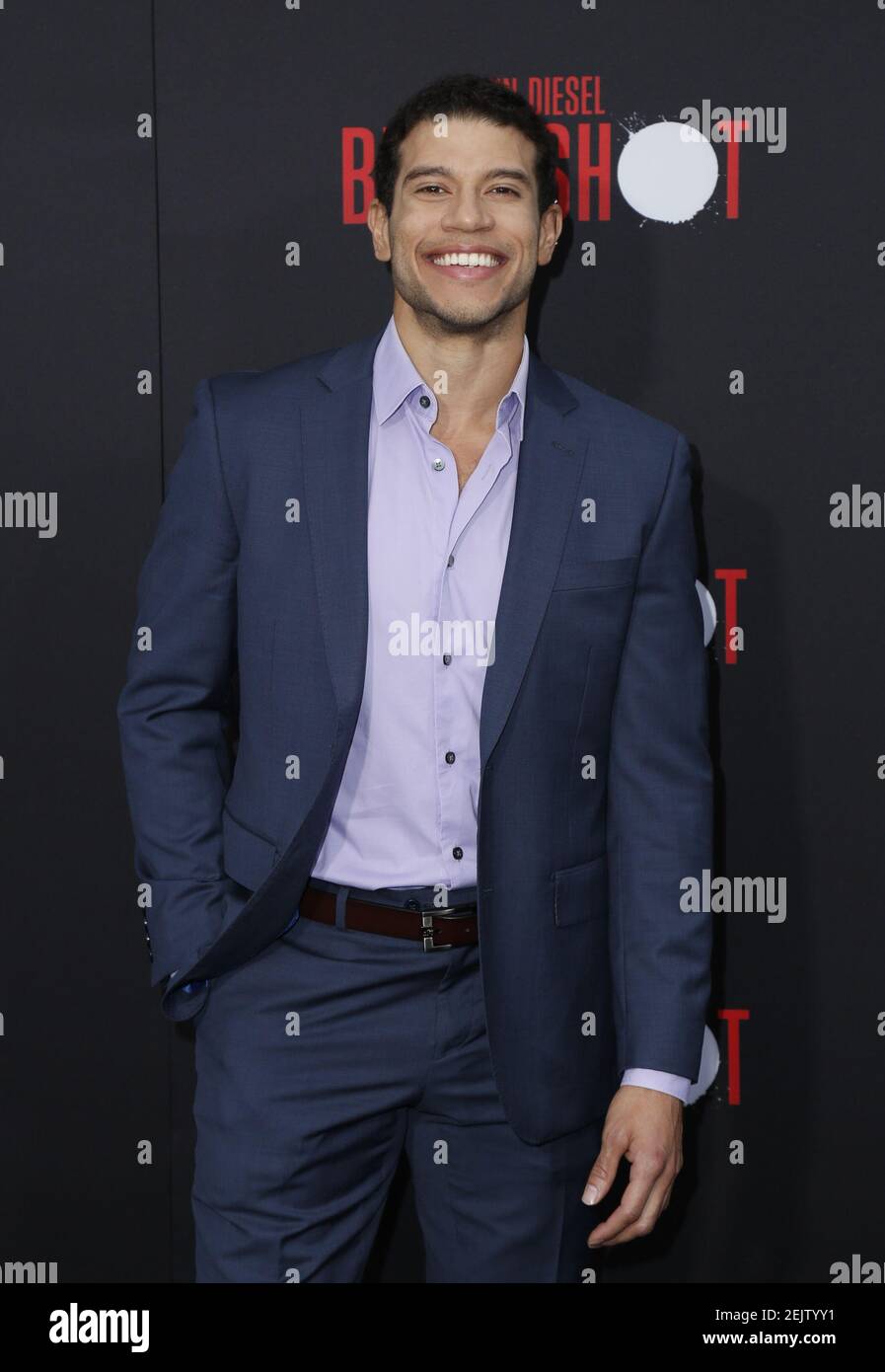 Alex Hernandez walking the red carpet at Premiere Of Sony Pictures ...