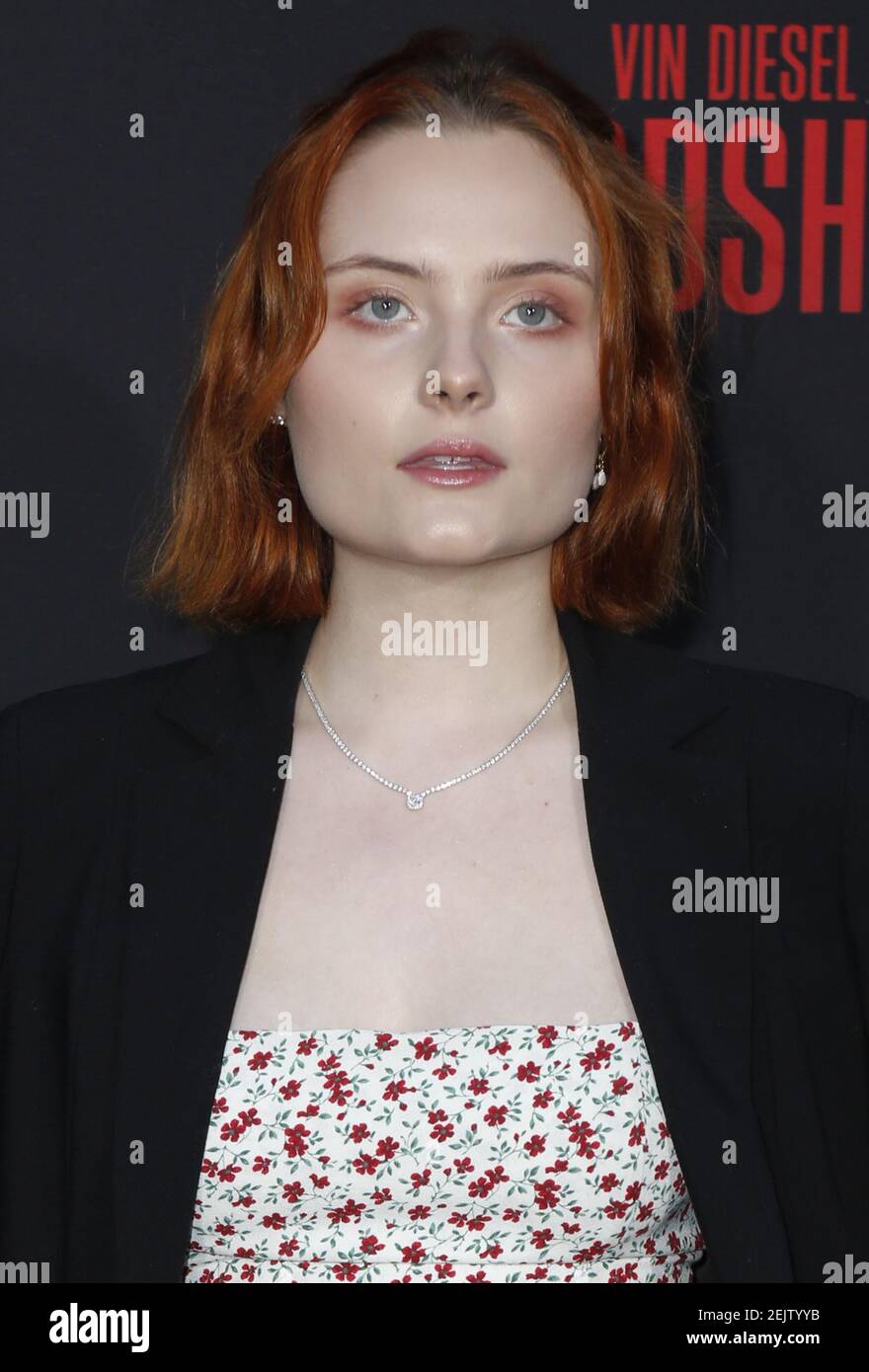 Josephine Relli walking the red carpet at Premiere Of Sony Pictures ...