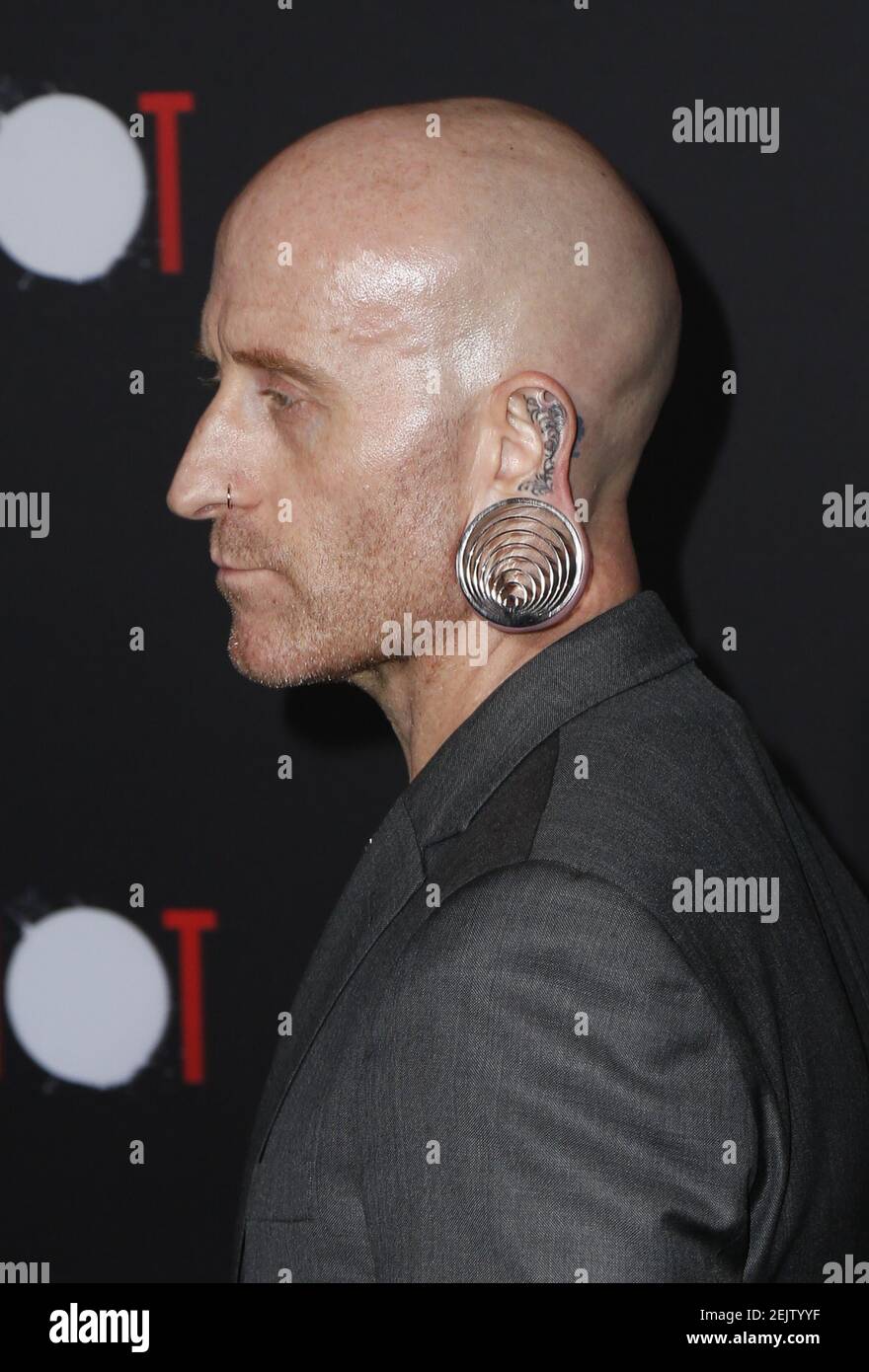 Brian Keith Thompson walking the red carpet at Premiere Of Sony ...