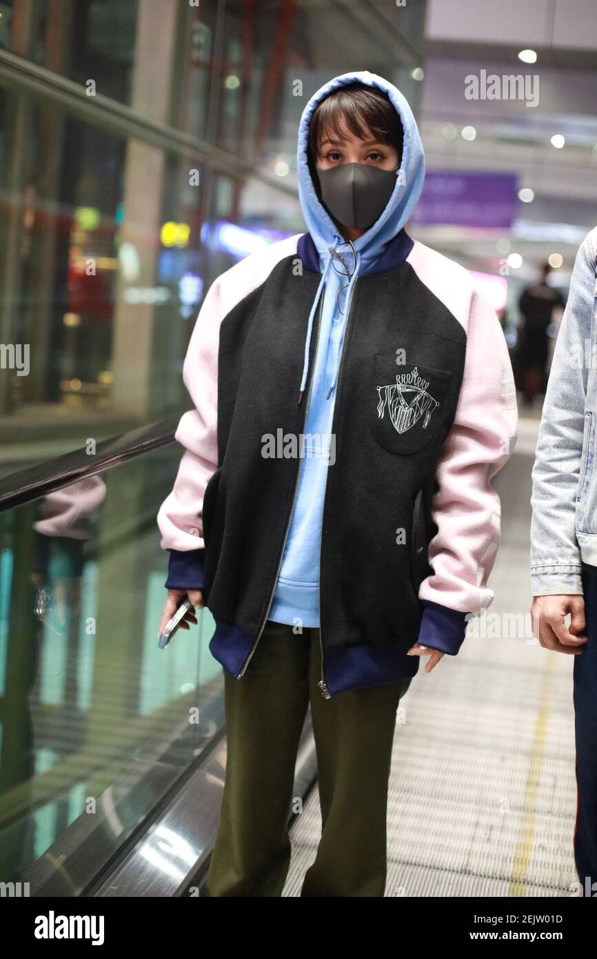 Chinese actress of mixed Han and Nakhi descent Ning Jing arrives at a ...