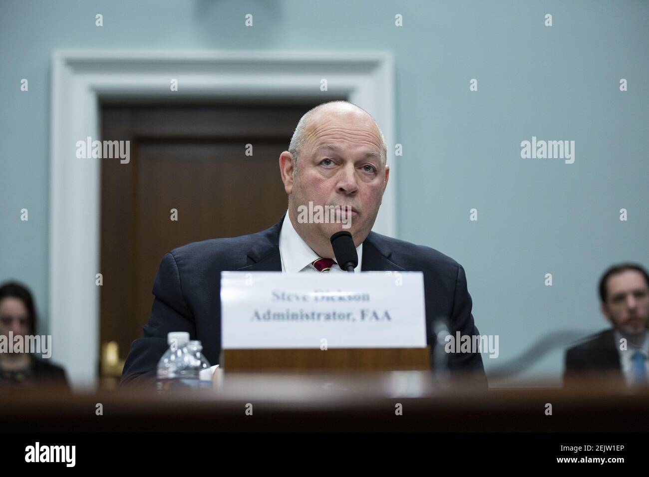 Steve Dickson, administrator of the Federal Aviation Administration ...