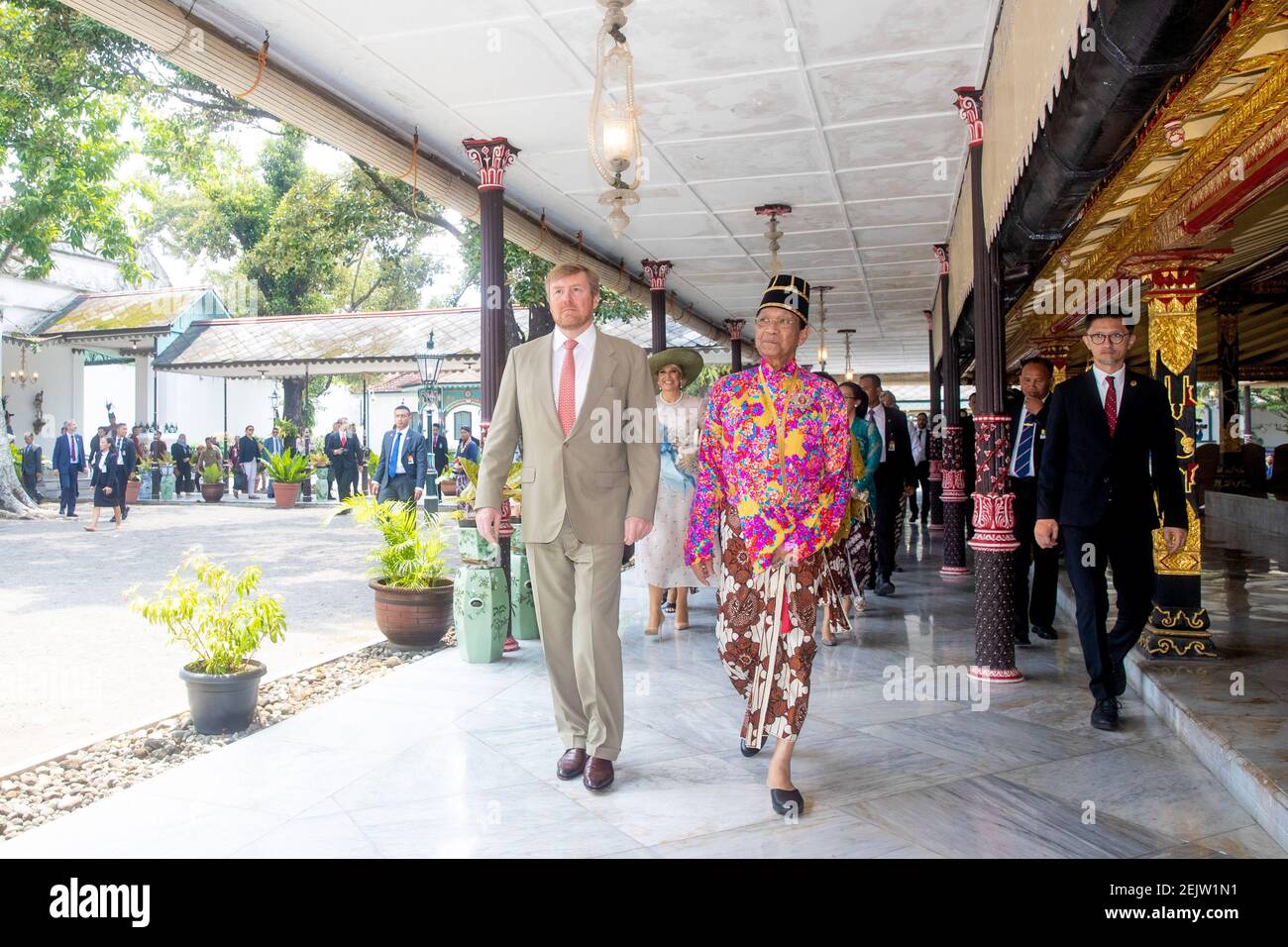 King Willem-Alexander and Queen Maxima of The Netherlands during their ...