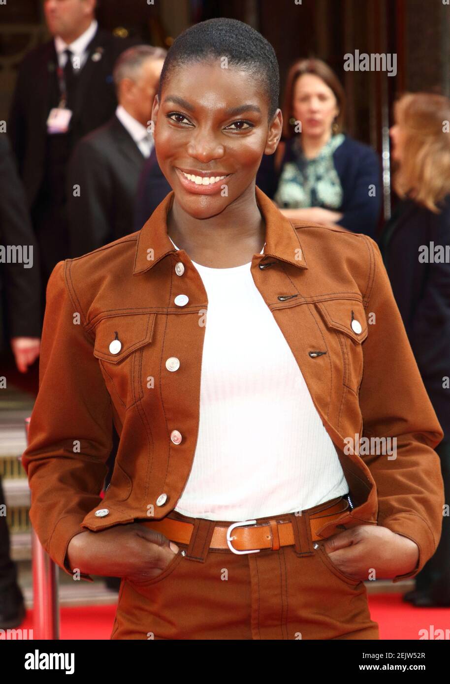 Michaela Coel attends the Prince's Trust And TK Maxx & Homesense Awards ...