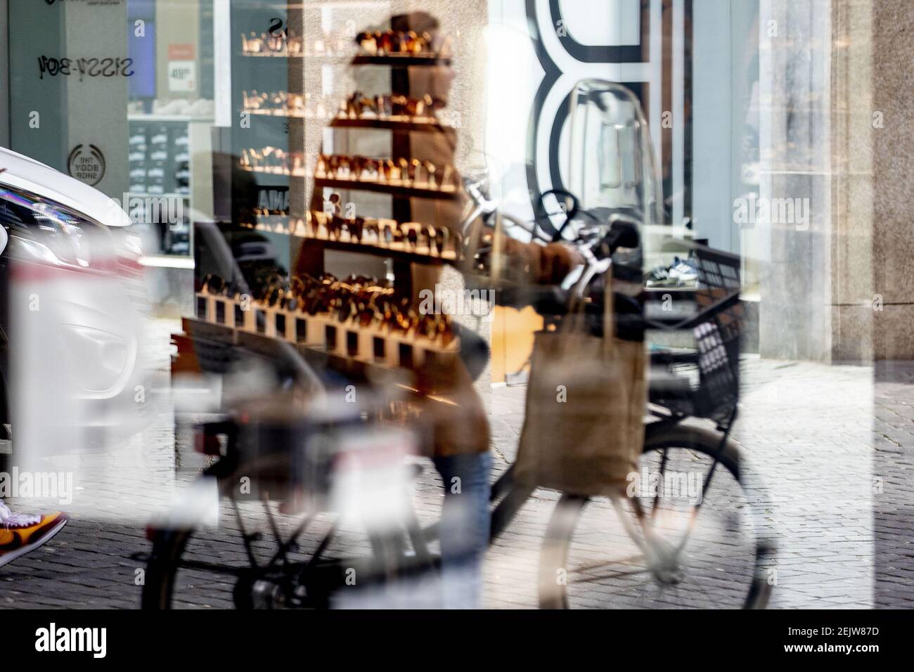 BREDA, City Centre, 13-03-2020, A view on an empty shopping streets in ...