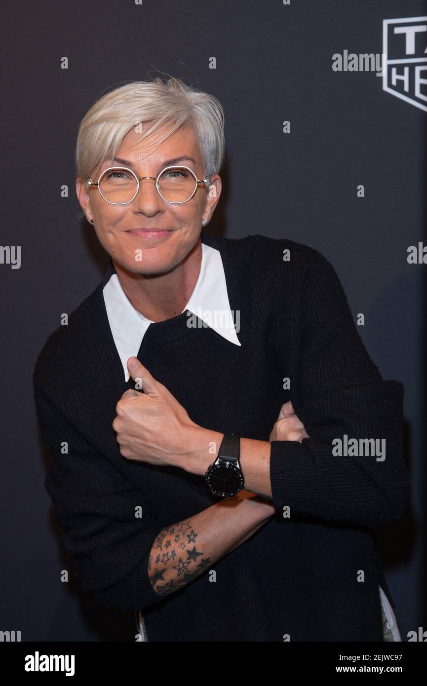 Stacey Griffith attends the Launch of The New Connected Watch by TAG ...