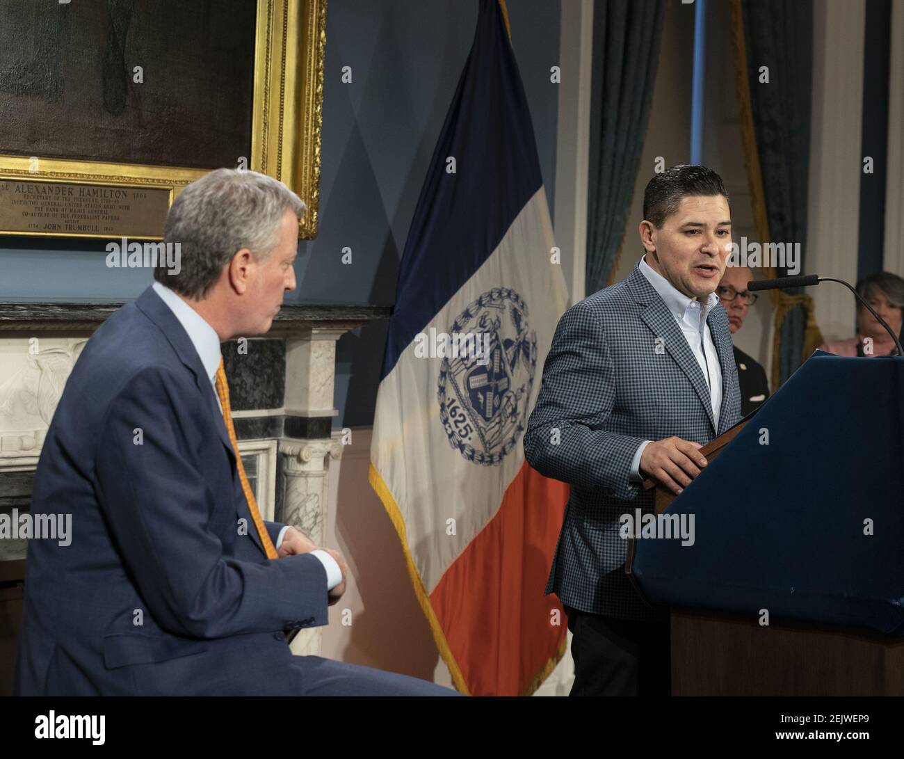 Chancellor of NYC Department of Education Richard Carranza speaks ...