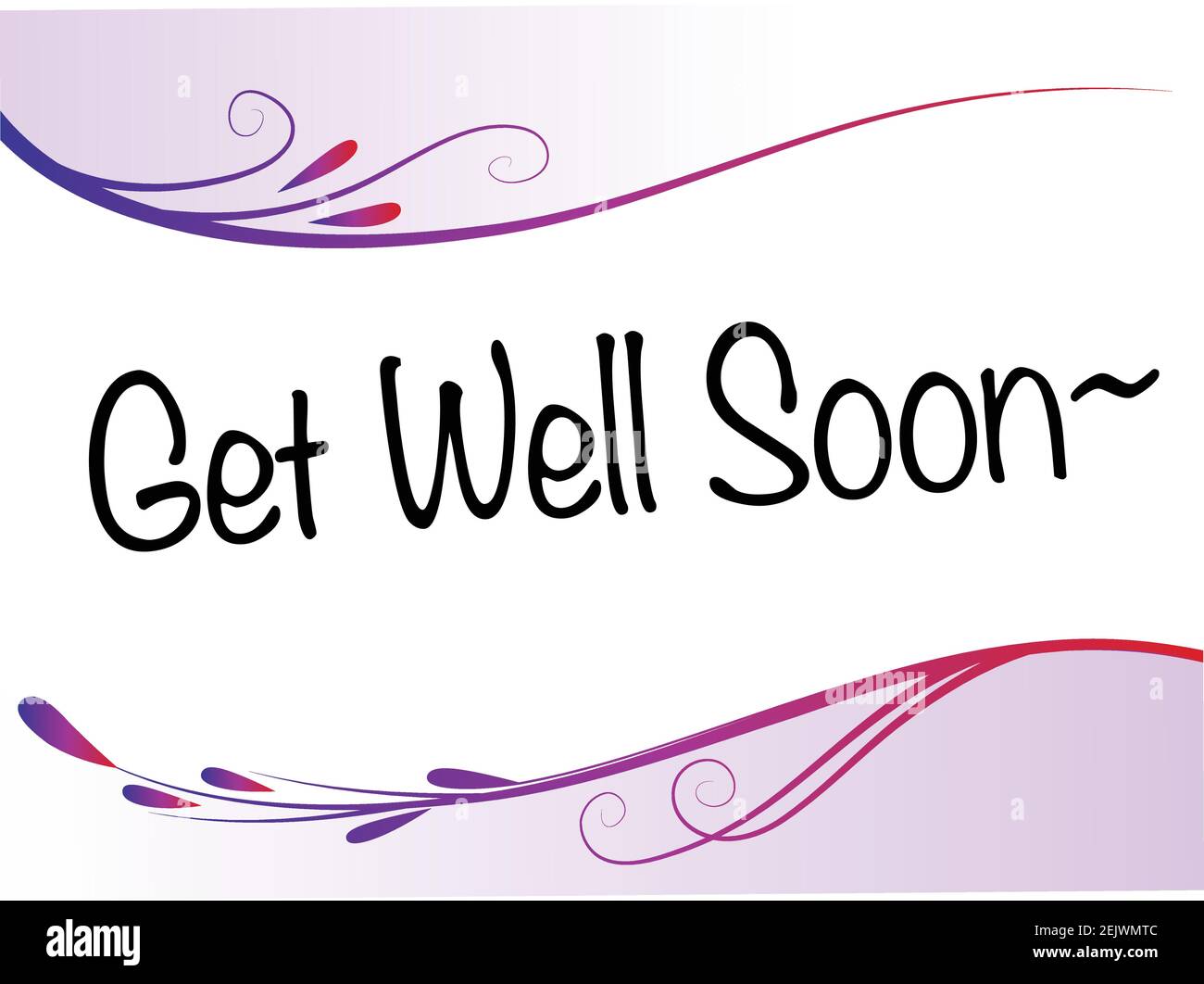 vector get well soon card design Stock Vector Image & Art - Alamy