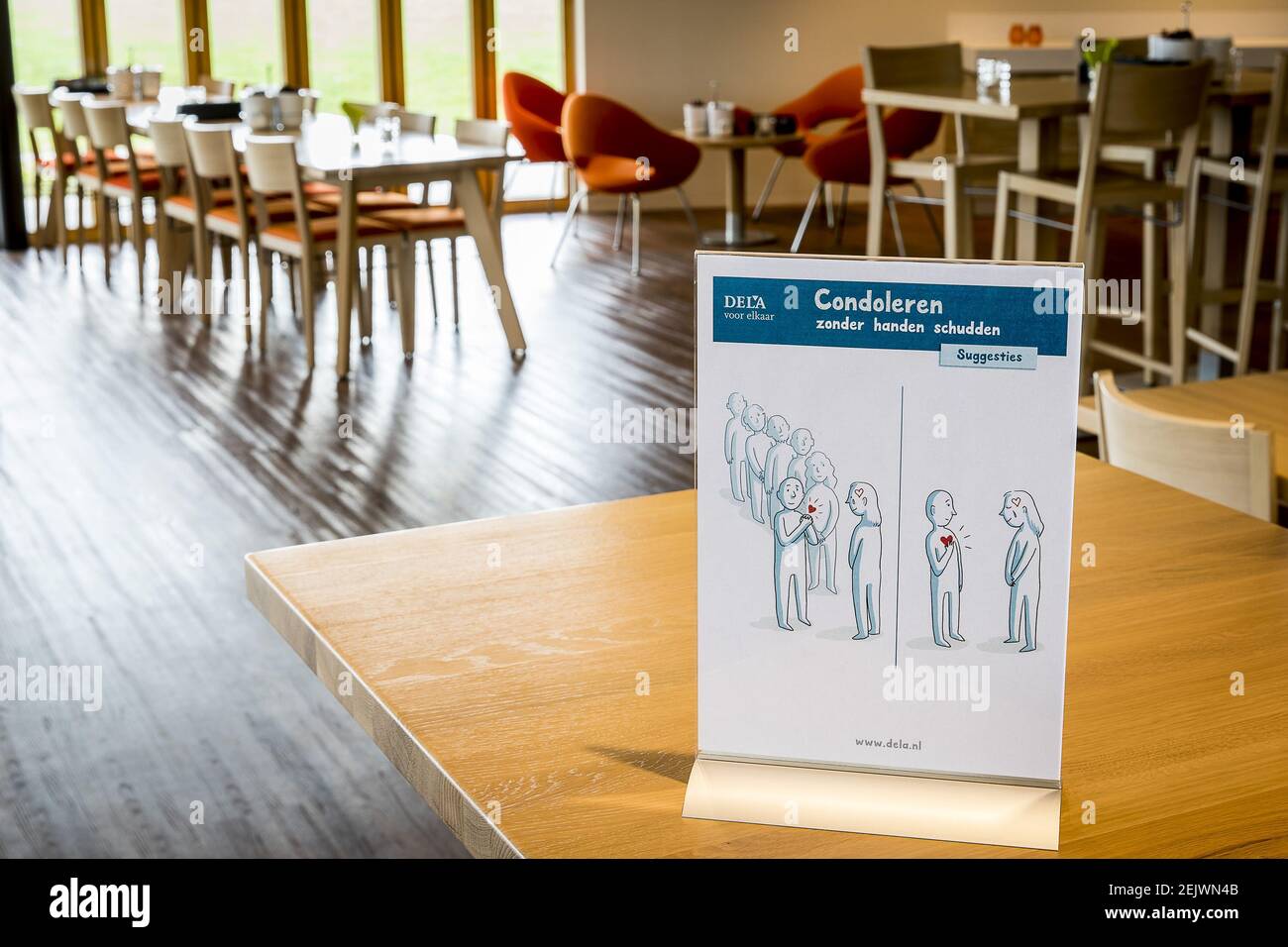 UTRECHT - 18-03-2020, Funeral parlour handles corona. Extra measures in ...