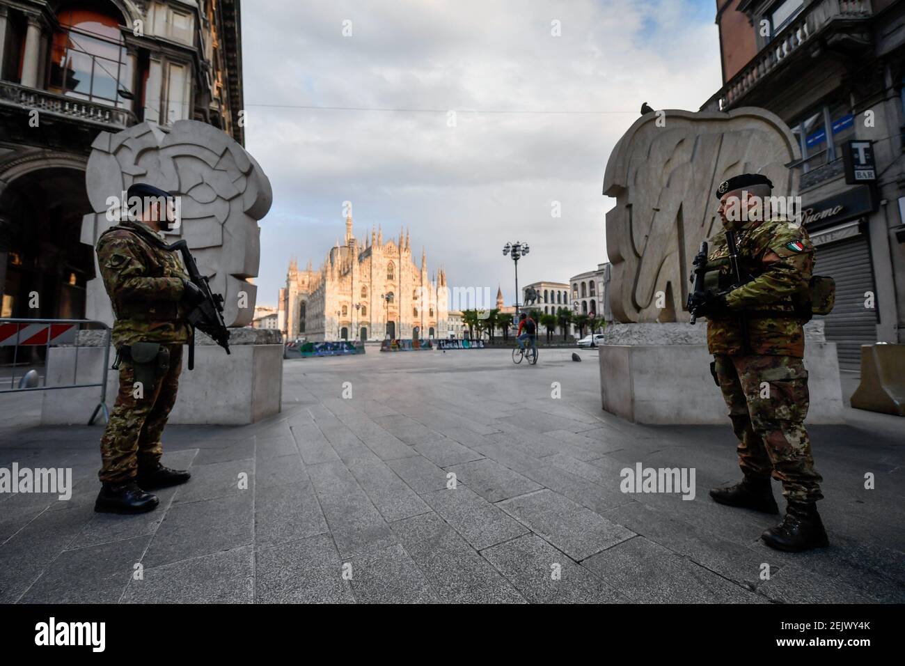 20 March 2020 Milano (Italy) From tomorrow the army will be deployed in ...