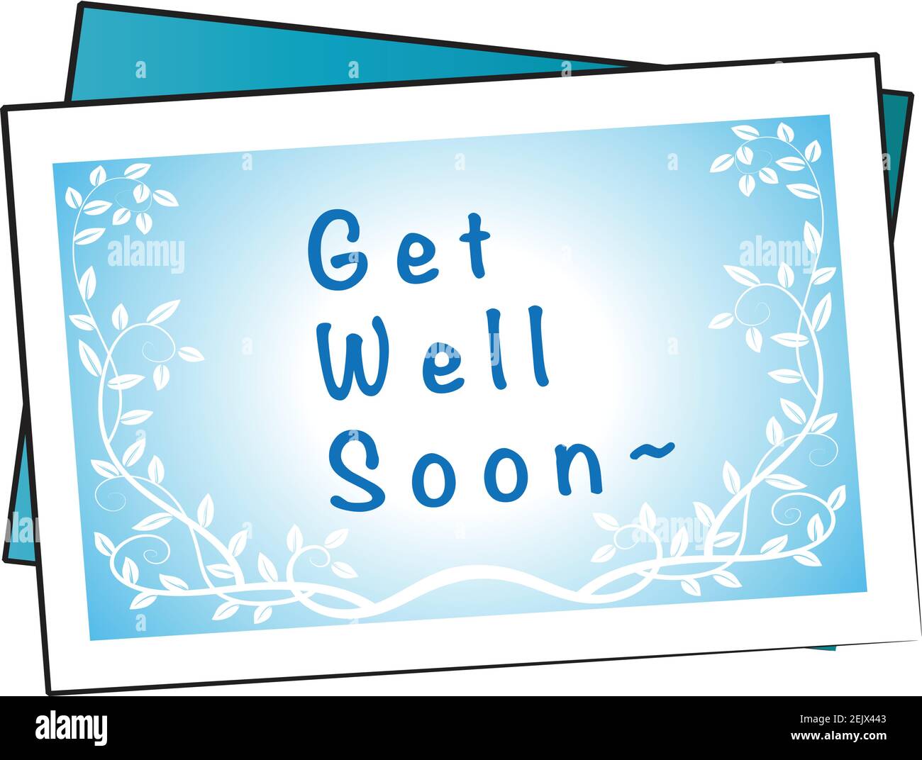 vector get well soon card design Stock Vector Image & Art - Alamy