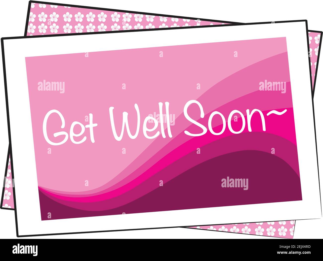 vector get well soon card design Stock Vector Image & Art - Alamy