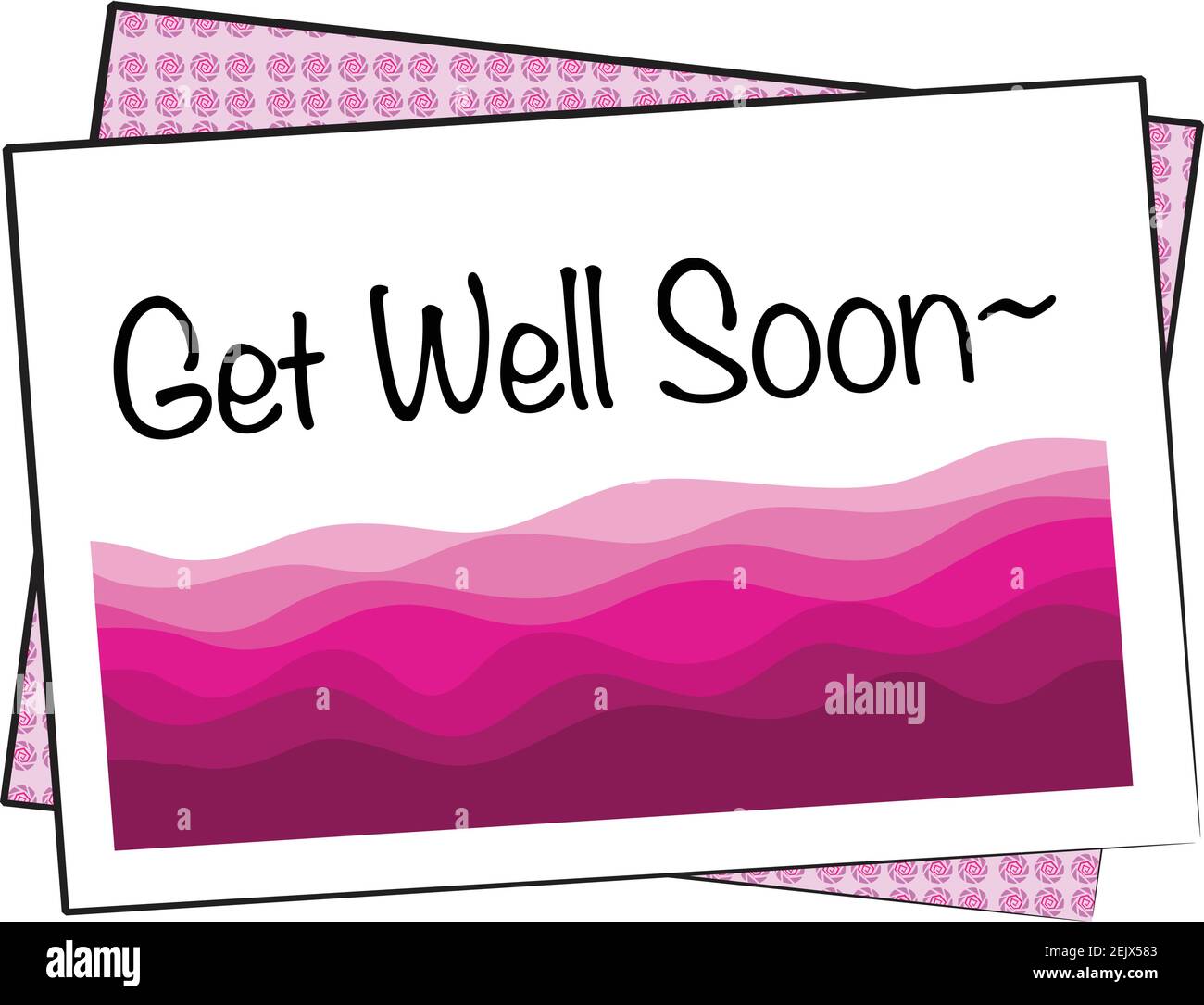 vector get well soon card design Stock Vector Image & Art - Alamy