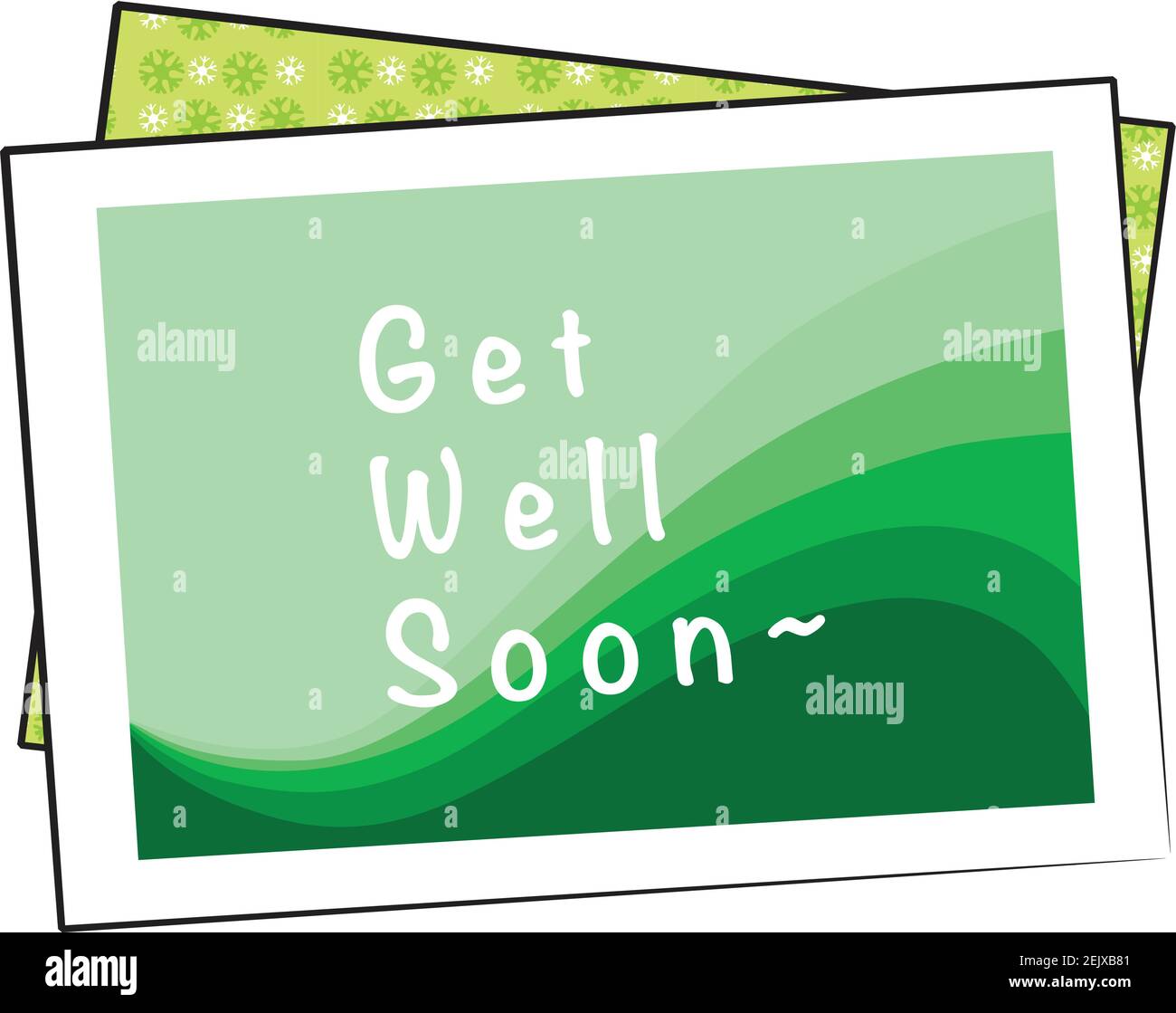 vector get well soon card design Stock Vector Image & Art - Alamy