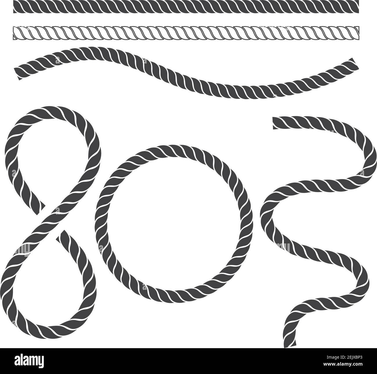 Circular jute Stock Vector Images - Alamy