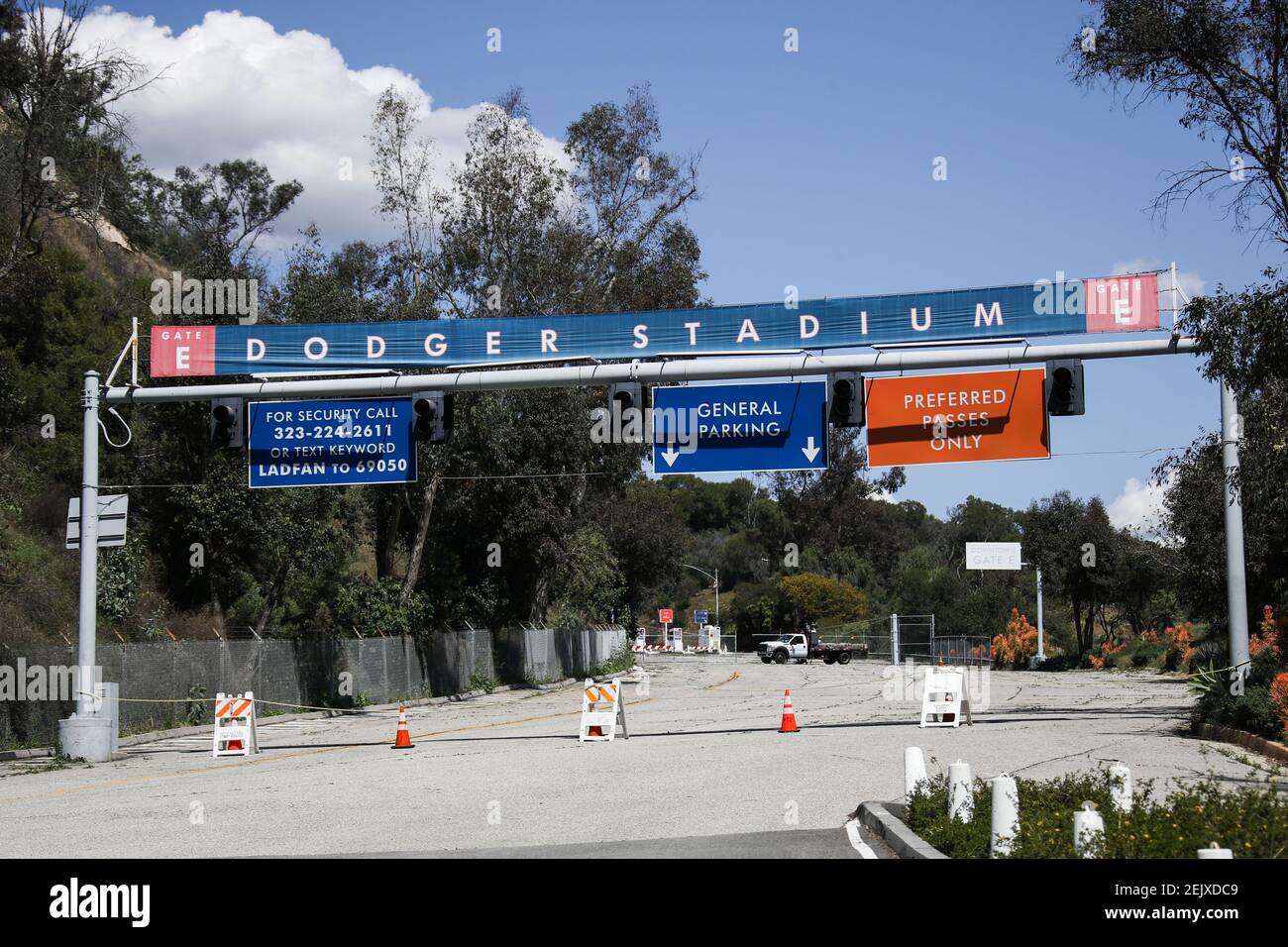 ELYSIAN PARK, LOS ANGELES, CALIFORNIA, USA - MARCH 26: An exterior view ...