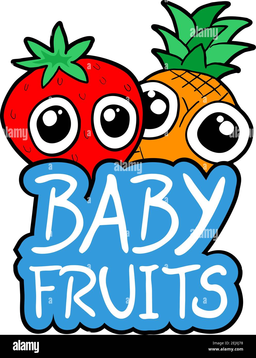 funny fruits design Stock Vector Image & Art - Alamy