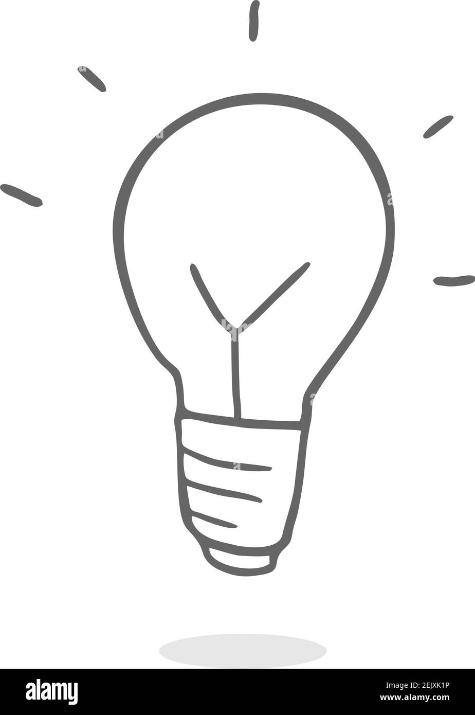 Creative bulb icon Stock Vector Image & Art - Alamy