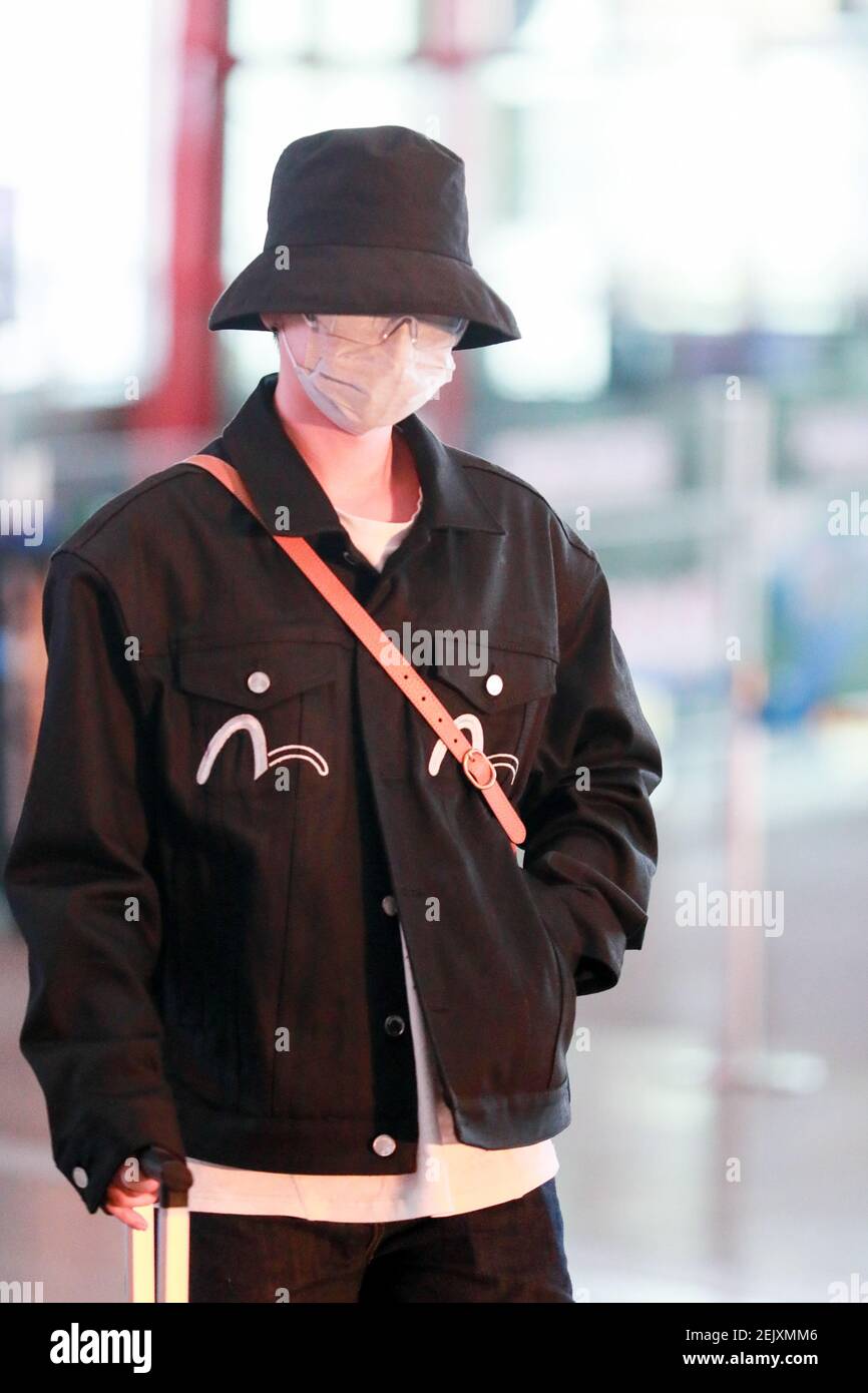 Chinese pop singer and songwriter Silence Wang arrives at a Beijing ...