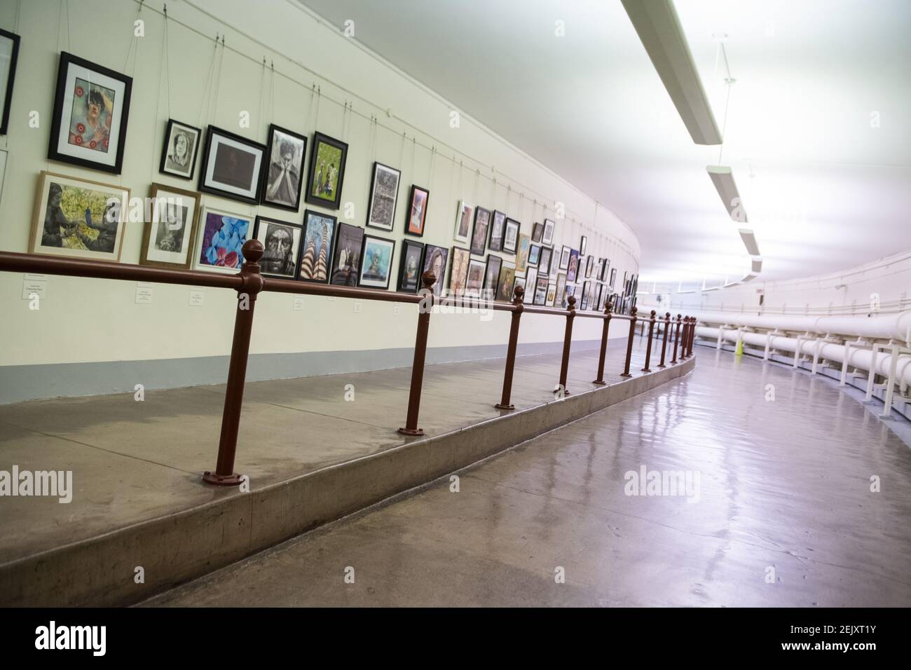 UNITED STATES - MARCH 31: The Cannon Building tunnel is pictured as ...