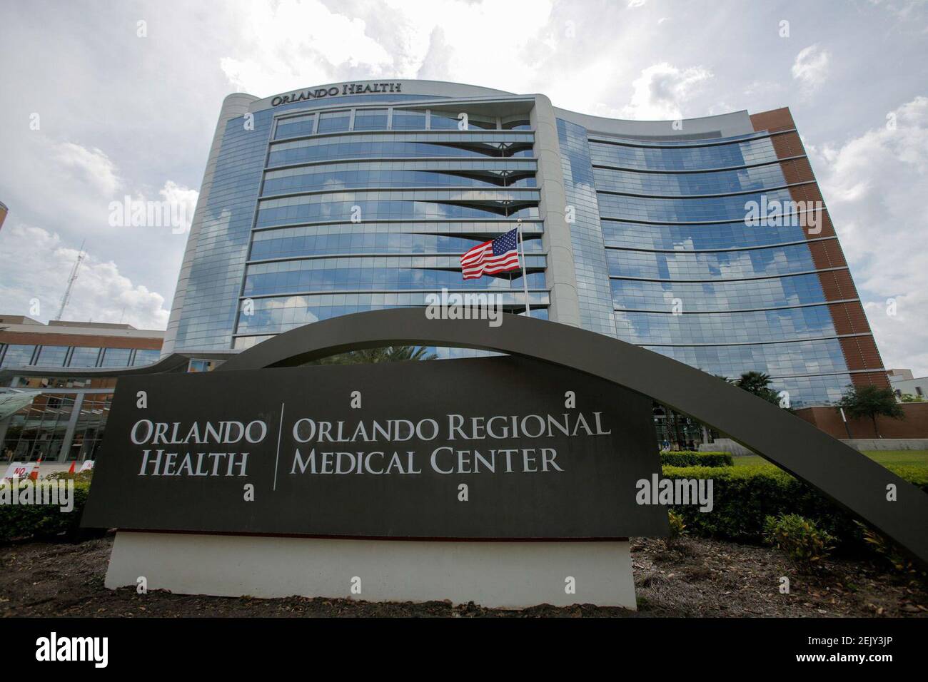 The Orlando Health building at the Orlando Regional Medical Center in ...