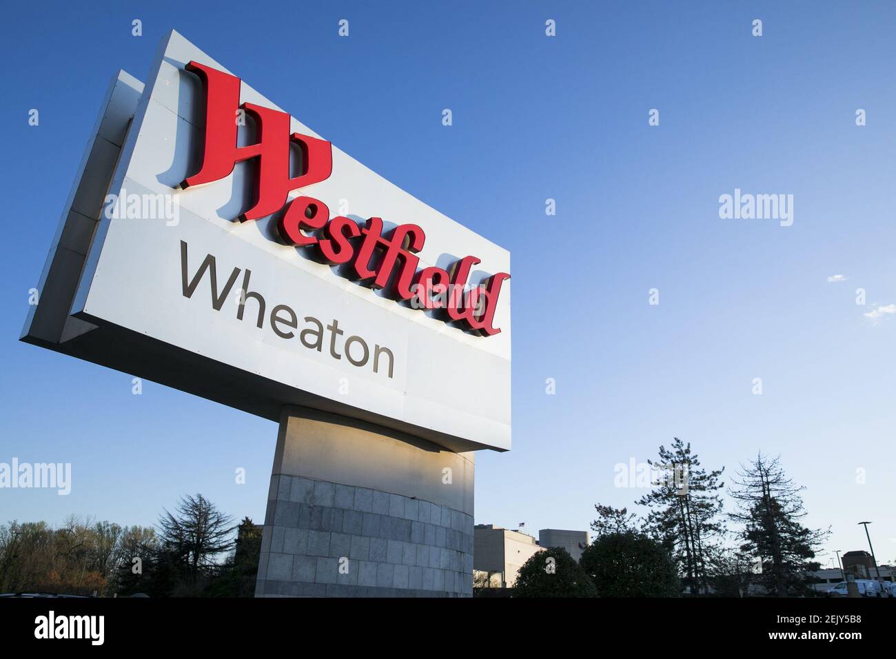 Westfield Mall In Wheaton Maryland