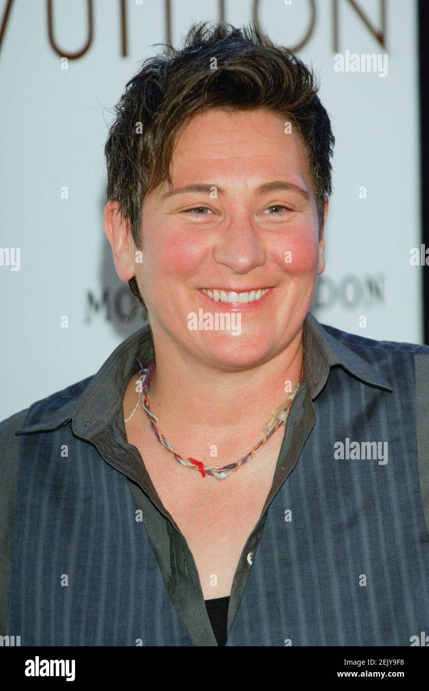 K.D. Lang attends arrivals at the Louis Vuitton Gala celebrating the ...