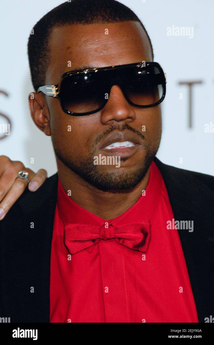 Rapper / Producer Kanye West attends arrivals at the Louis Vuitton Gala ...