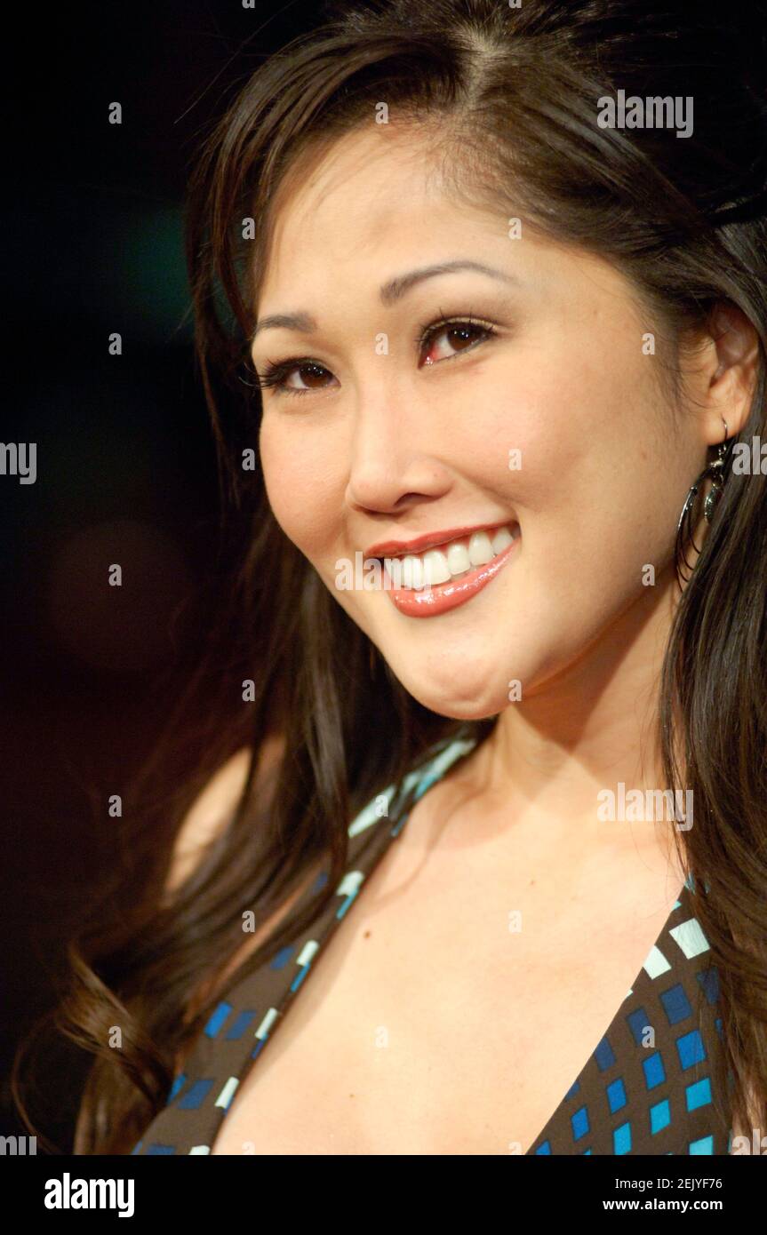 Actress Cathy Shim attends arrivals for the premiere of Smokin' Aces at ...