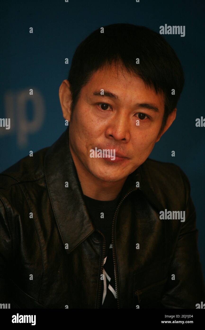--FILE--In this undated and unlocated photo, Chinese film actor Jet Li ...