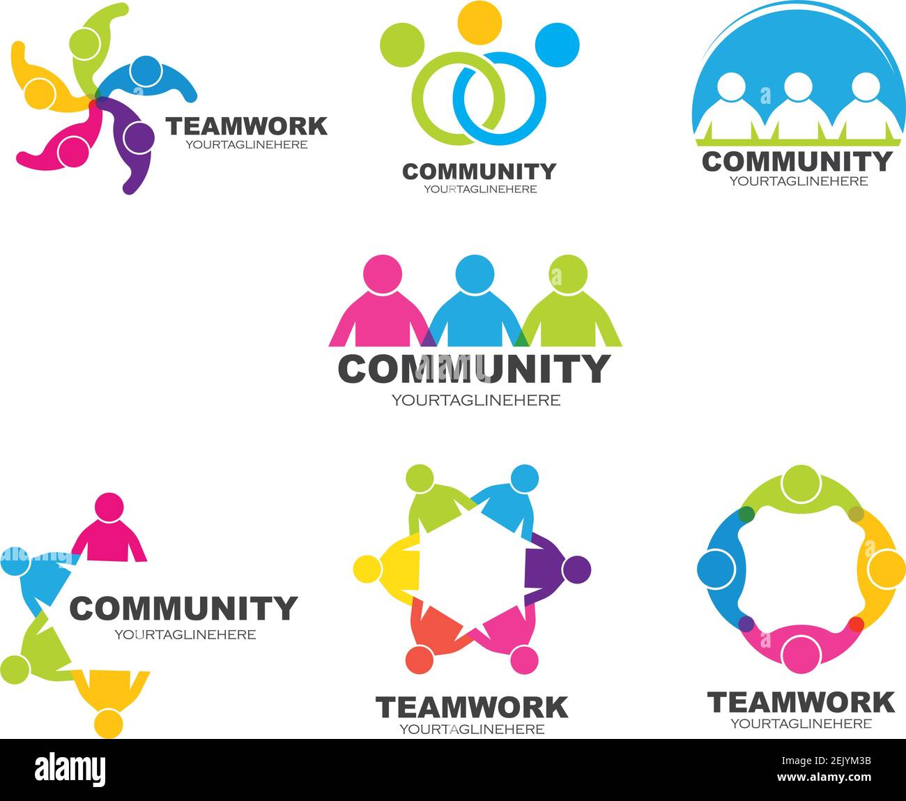 Community Symbol Vector