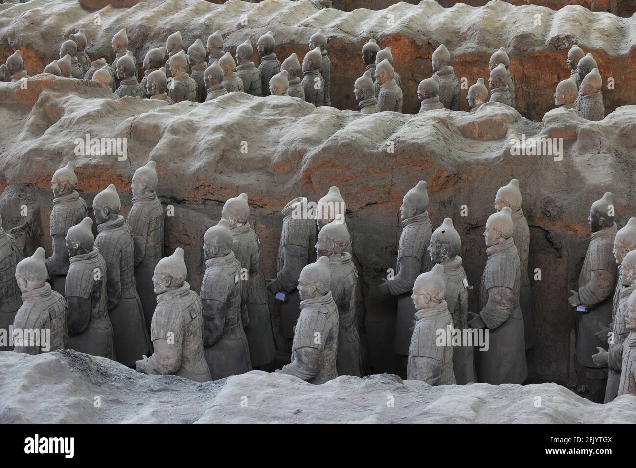 Shanxiï¼ŒCHINA-In xi 'an, shaanxi province, the terra-cotta warriors ...