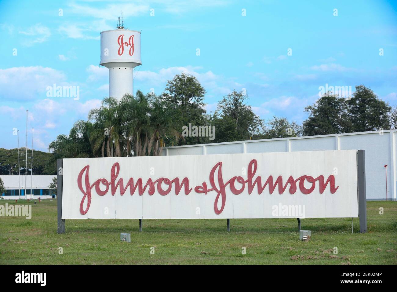 Johnson & Johnson manufacturing factory in São José dos Campos, Brazil ...