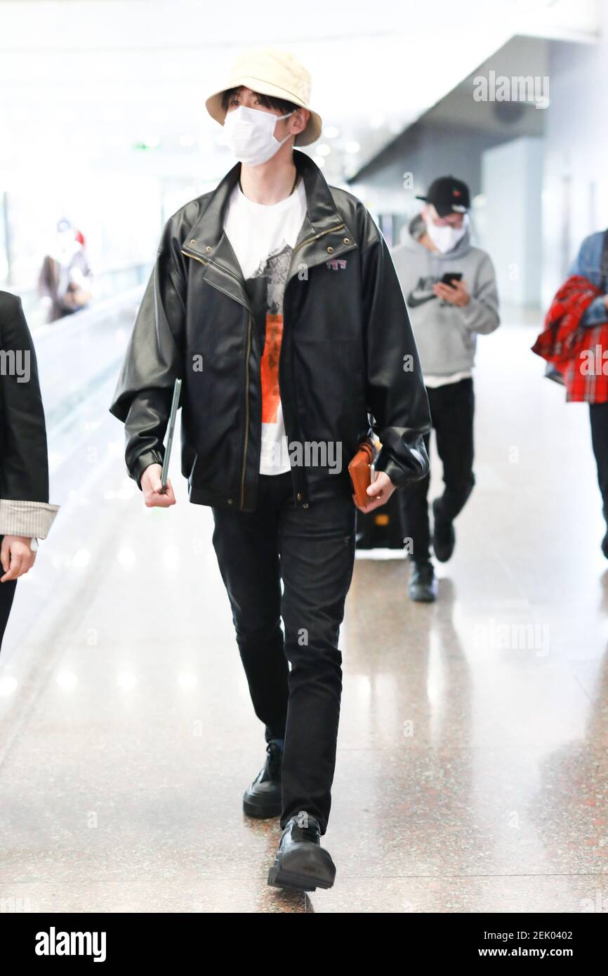 Chinese actor Zhang Yunlong, also kown as Leon Zhang, arrives in an ...