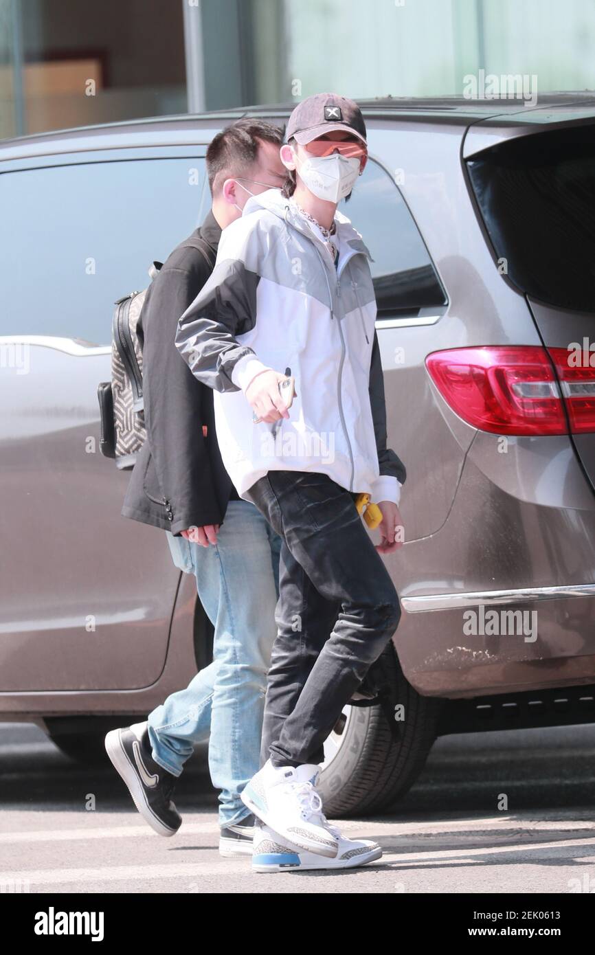 Chinese rapper, singer-songwriter, and actor Wang Linkai or Xiao Gui ...