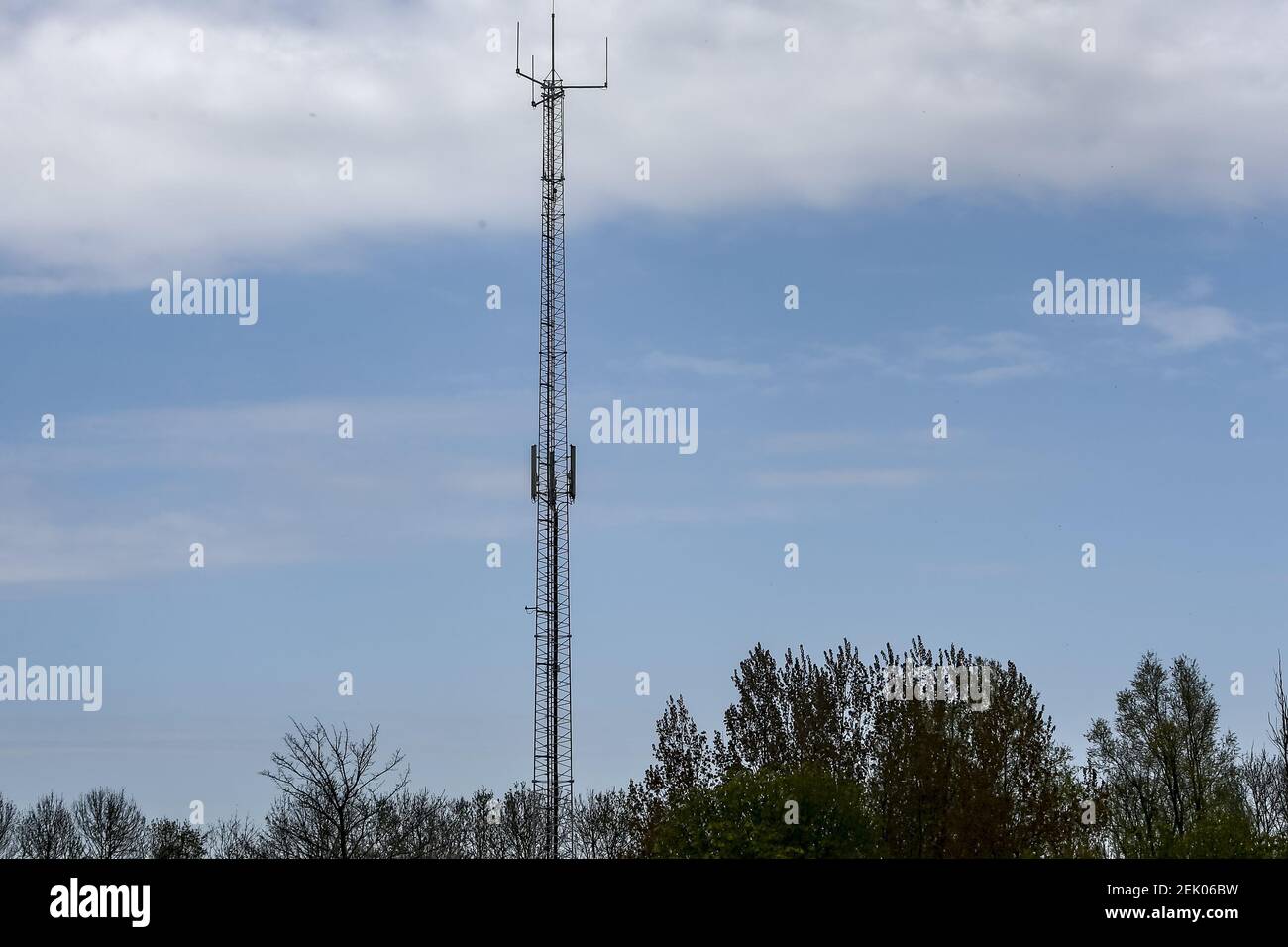 NOORD-HOLLAND, 18-04-2020 , Dutchnews, cell towers, zendmasten (Photo by Pro Shots/Sipa USA ...