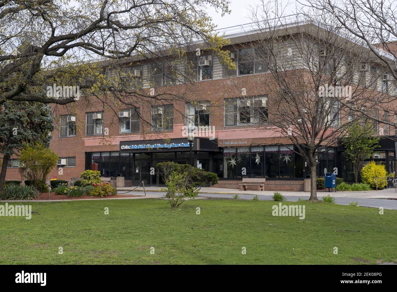 A view of the Coler Hospital campus at Roosevelt Island amid the ...