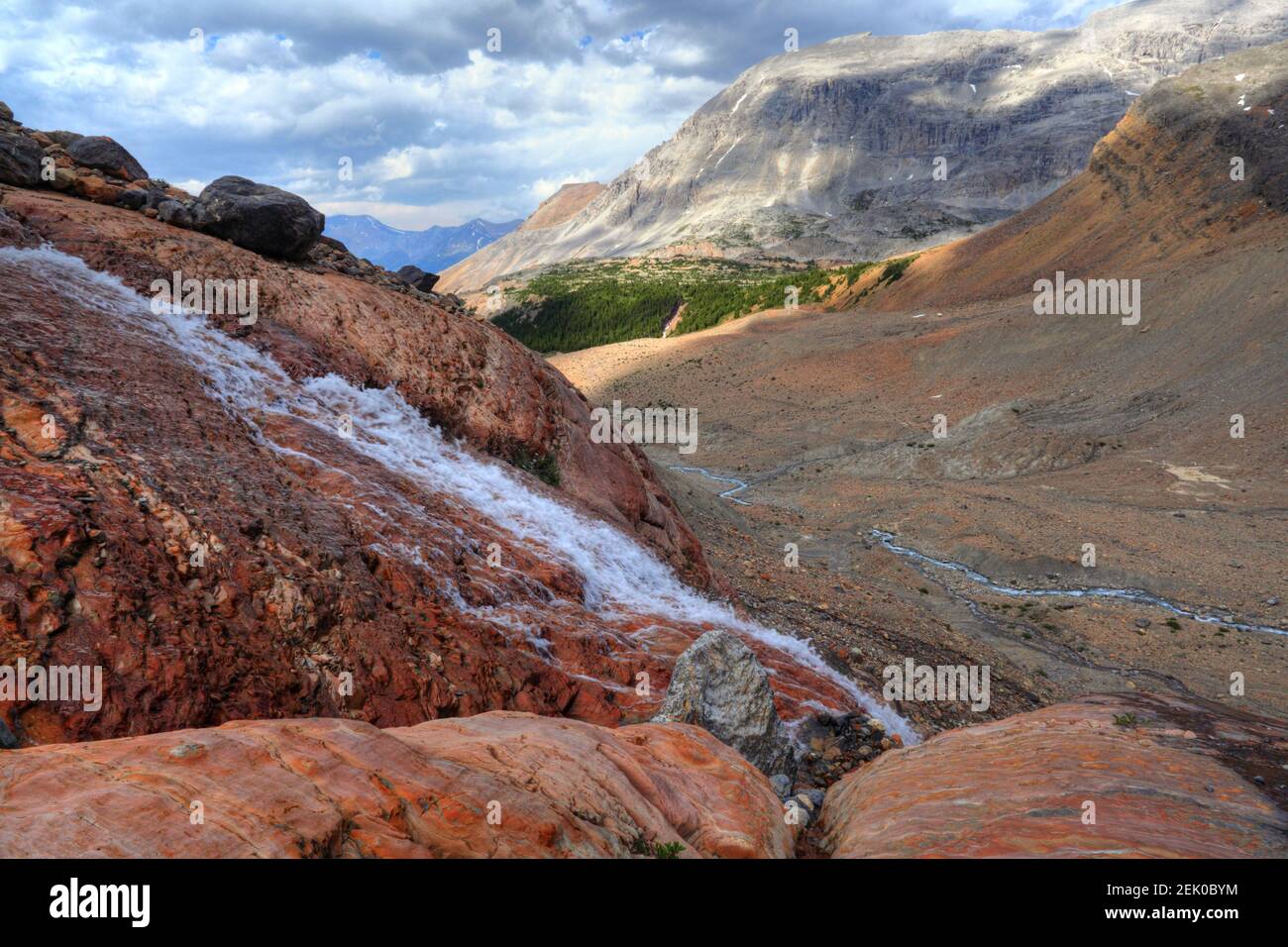 Rocks and boulders in Banff Stock Photo - Alamy